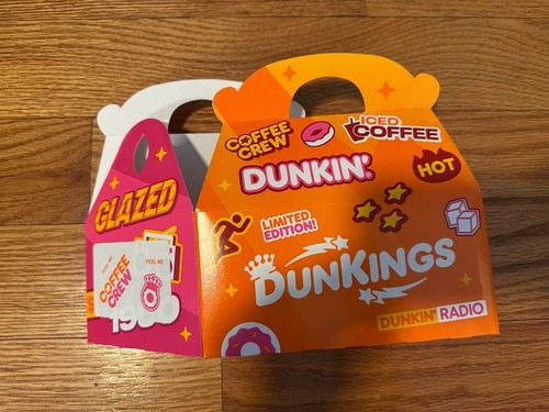 Dunkin Donuts Limited Edition Boxes With Sticker 2025 Dunkings | eBay