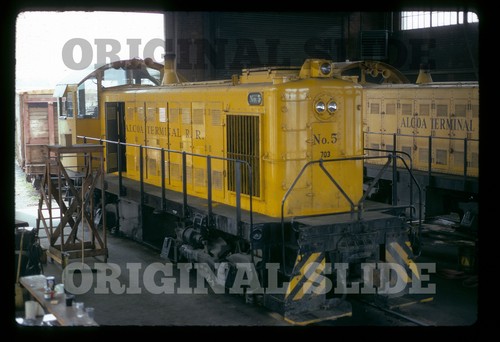 Orig 1970 Slide - Alcoa Terminal ALCo S1 Tennessee Railroad Shop ...