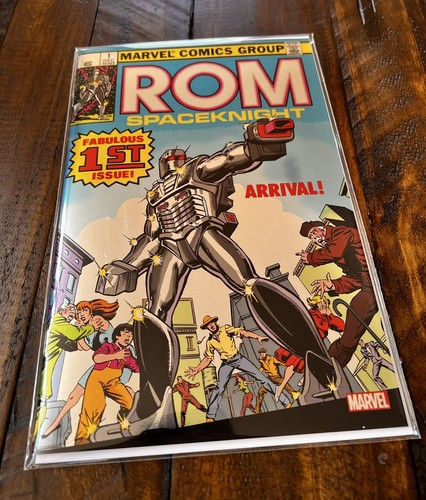 ROM SPACEKNIGHT #1 FACSIMILE EDITION FOIL VARIANT MARVEL HIGH GRADE! | eBay