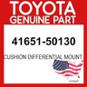 4165150130 Genuine Toyota CUSHION, REAR DIFFERENTIAL MOUNT, NO.1 41651 ...