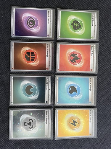 Pokemon 151 - 8 Cosmic Energy Holo One Of Each Type SVE 1 - 8 | eBay