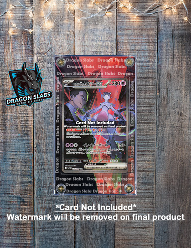 Pokemon Team Rocket's Mewtwo SAR 125/098 Glory of Team Rocket Extended ...