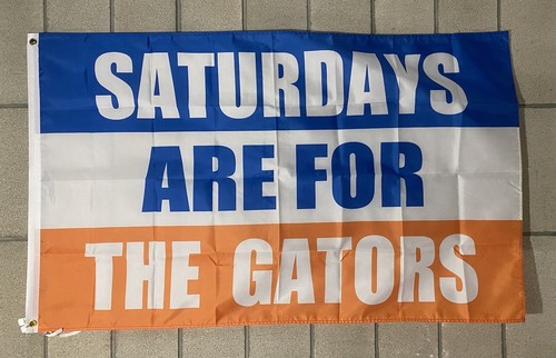 Florida Gators Football Flag Free Ship Saturdays Beer USA 3x5' Sign ...