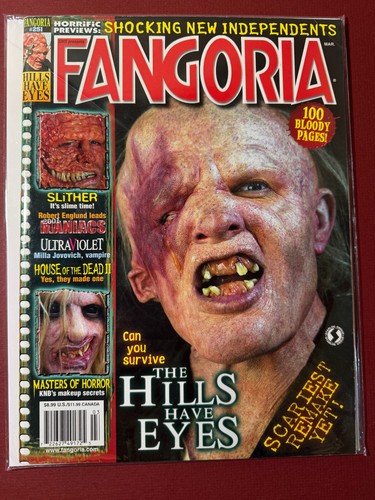 Fangoria #251 March 2006 The Hills Have Eyes, Slither, Masters of ...