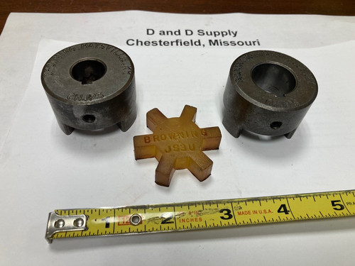 Browning CHJP3, Coupling Set, 5/8" and 7/8" Bores W/ Keyways, With JS3U ...