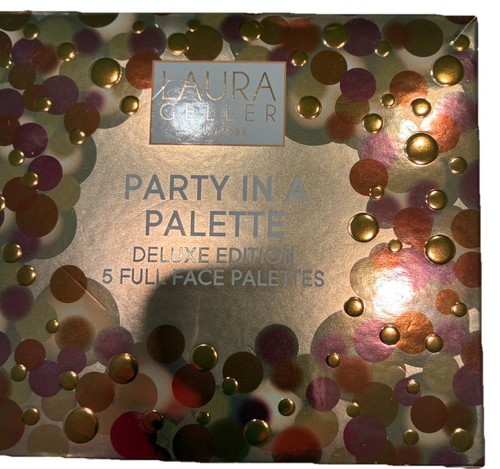 LAURA GELLER - Makeup Annual Party in a Palette - 5 Full Face Palettes ...