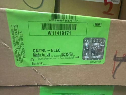 Whirlpool W11419171 Washer Electronic Control Board for sale online | eBay