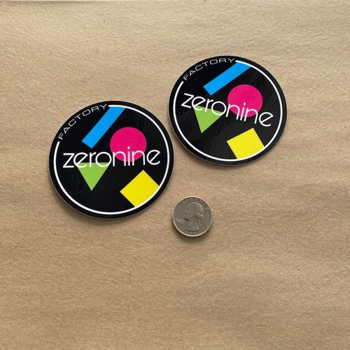 2x Zeronine BMX Stickers Decals GT Haro Redline Kuwahara CW Skyway ...