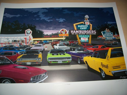 David Snyder Eating and Sleeping Mopar Hemi Road Runner Super Bee Six ...