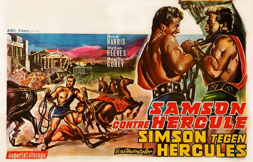 Brad Harris, Walter Reeves - Samson (1961) - 8 1/2 X 11 | eBay