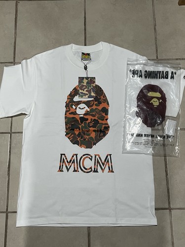 Bape x Mcm Collab T-shirt | eBay