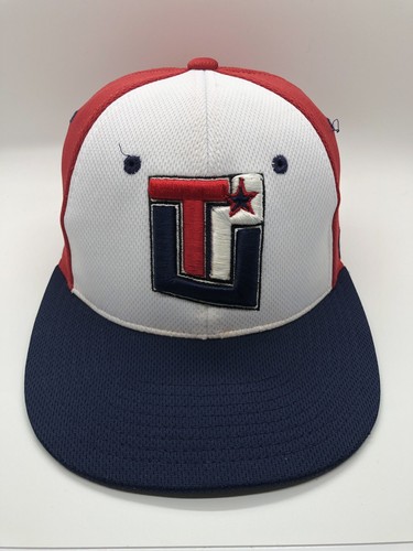 Texas Pro United Baseball Academy Cap Hat Men Small Zephyr Red Blue ...