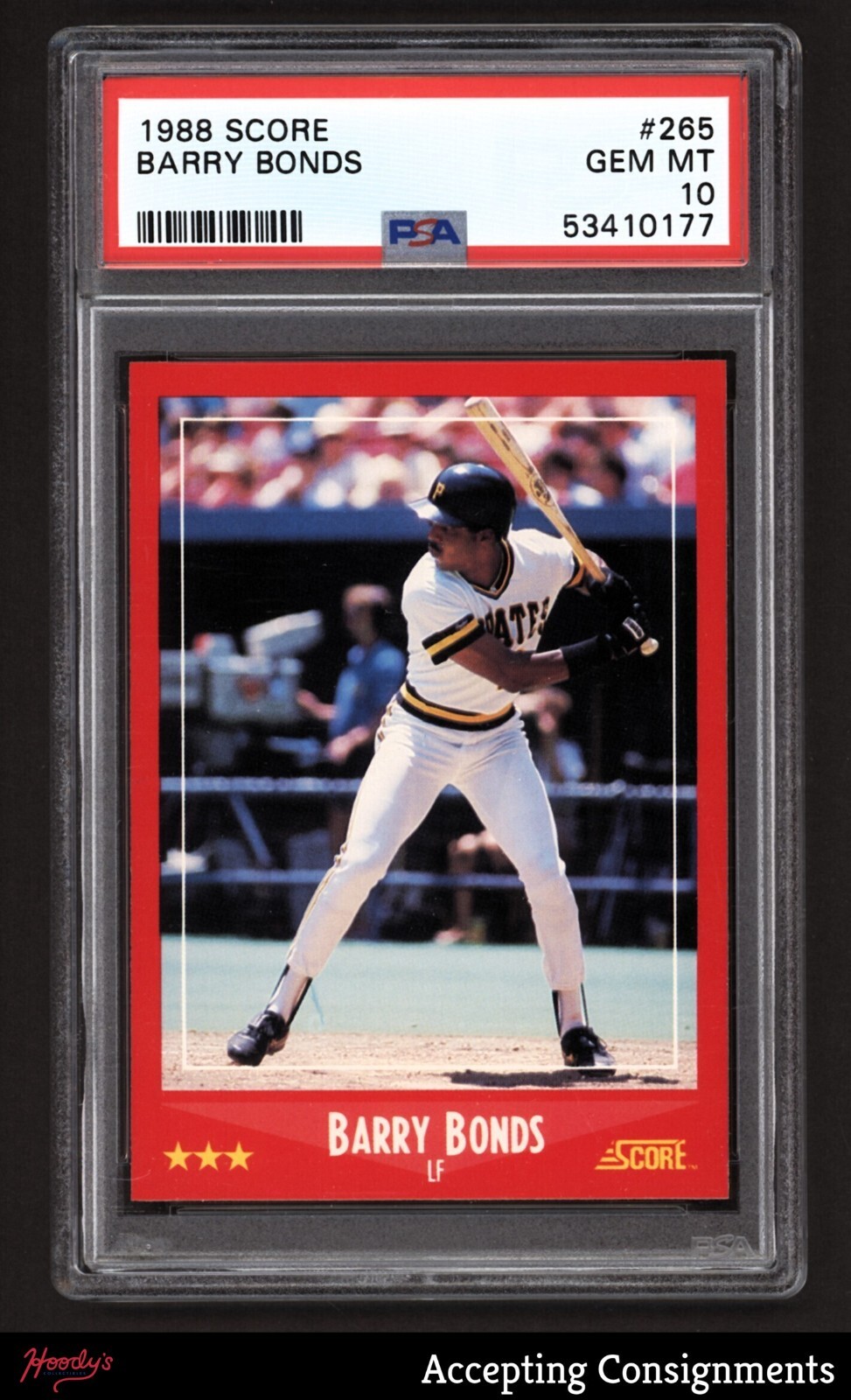 Barry Bonds 1988 Score #265 Base Price Guide - Sports Card Investor