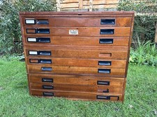 Second Hand Plan Chests & Architects Drawers For Sale | Second Hand