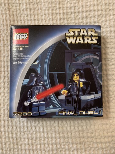 Star Wars Lego Final Duel 1 7200,Rare, Factory Sealed, Excellent ...