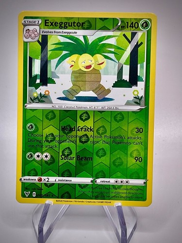 Pokémon TCG Exeggutor Vivid Voltage 005/185 Reverse Holo Rare | eBay
