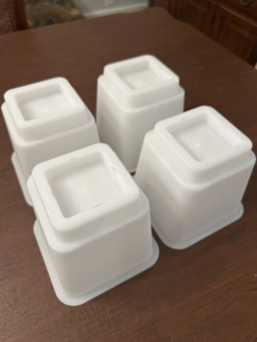 Bed Risers, Set of Four, 5 inches tall, Lifts 3,000 lbs. | eBay
