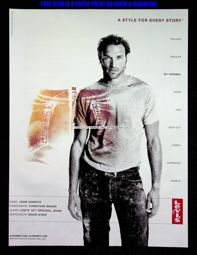 Levi's 501 Blue Jeans 2005 Trade Print Magazine Ad Poster ADVERT | eBay