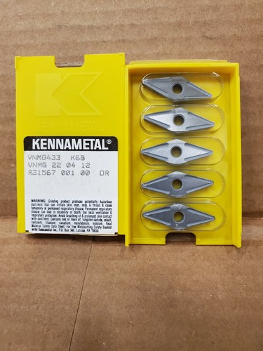 VNMG 433 K68 5 NEW INSERTS KENNAMETAL | eBay