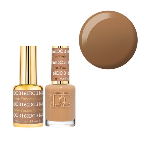 DND 316 S'mores - DC Collection Nail Gel & Lacquer Polish Duo 18ml | eBay