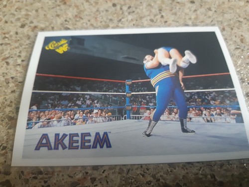 1990 Classic Wrestling Akeem African Dream WWF Card #78 ( WWE , WCW ...