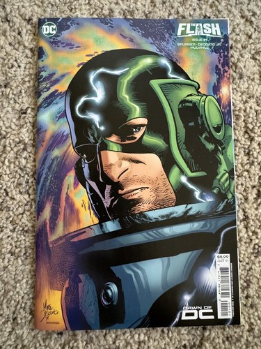 Flash #1 Mike Deodato Variant Cover Key Issue First 2023 Cardstock DC ...