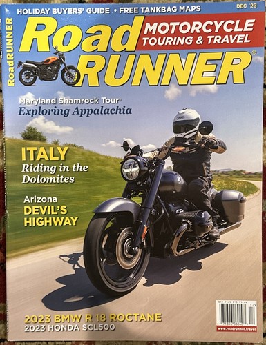 Road Runner Motorcycle Touring Travel Magazine DECEMBER 2023 | eBay