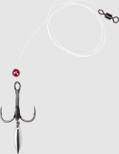 VMC Bladed Predator Rig Single Fluorocarbon Harness - Size 1 Bladed ...