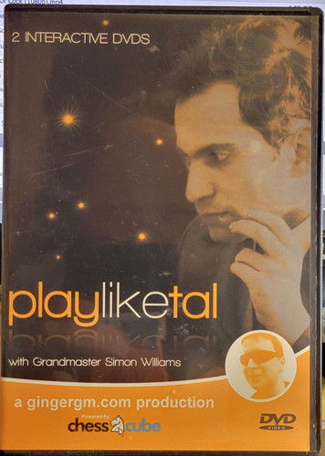 Play Like Tal (PlayLikeTal) with Grandmaster Simon Williams Chess DVD ...