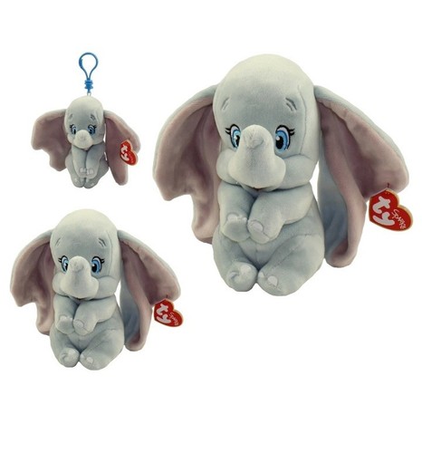 SET of 3 TY Beanie Babies DUMBO Disney Elephant Plush (Medium, Reg, Clip) MWMTs | eBay