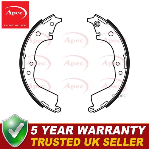 Apec Rear Brake Shoes Set Fits Toyota Hiace Hilux 2.4 D 2.5 2.7 3.0 TD ...