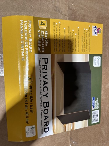 Pacon Privacy Board (4) 48x6" / 5.3ft. | eBay