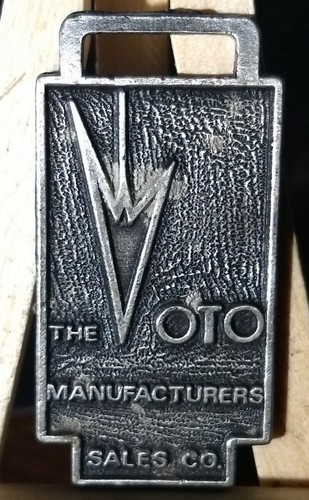 Voto Mfg & Sales Co. Watch Fob V-1 | eBay