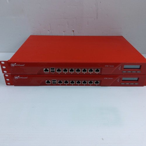 Lot of 2 WatchGuard Firewall XTM 3-Series 330 HW Model NC5AE7 Rackmount ...