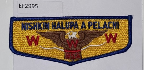 Boy Scout OA Flap Nishkin Halupa A Pelachi S15 | eBay