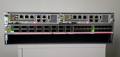 CISCO ASR-9903 with two Router Processors, It comes with 4 AC power & 4 ...