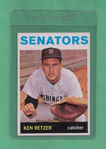 1964 Topps Washington Senators Ken Retzer # 277 NM+ Tough Card !!! | eBay
