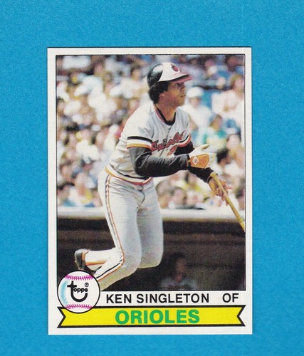 1979 TOPPS BASEBALL SET BREAK 615 KEN SINGLETON ORIOLES MINT! | eBay