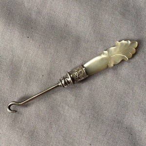 mother of pearl button hook products for sale | eBay