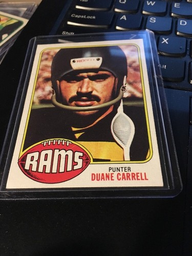1976 Topps DUANE CARRELL #343 RAMS | eBay