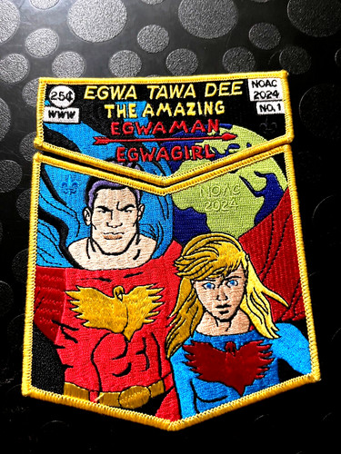 OA EGWA TAWA DEE LODGE 129 2024 NOAC TWO PIECE SET | eBay