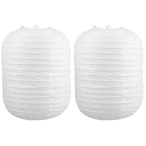 2 Pack Chinese Lamp Shade Paper Shades for Ceiling Lights Foldable ...