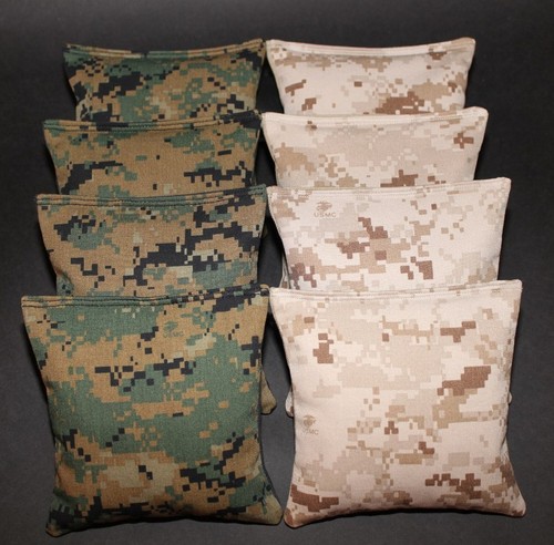 USMC Camo US Marine Corps 8 ACA Regulation Military Corn Hole ...
