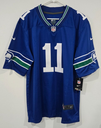 Seattle Seahawks Throw Back, Royal Blue Men’s Large #11 JSN | eBay