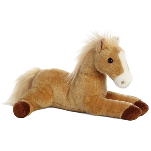Plush Palomino Horse 12' Tan/White | eBay