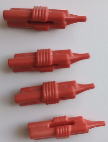 4 Playmobil Miniature Dynamite Red pieces Play Pretend Western Wild ...