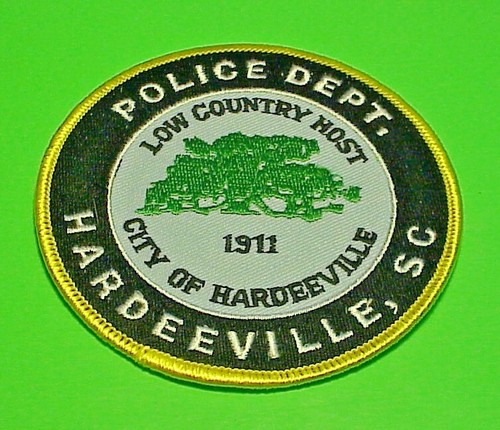 HARDEEVILLE SOUTH CAROLINA 1911 SC 4" POLICE PATCH FREE SHIPPING!!! | eBay
