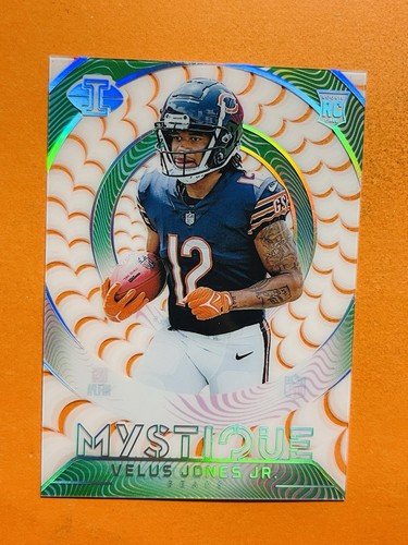 2022 Panini Illusions Mystique Emerald Velus Jones Jr #M-34 Rookie ...