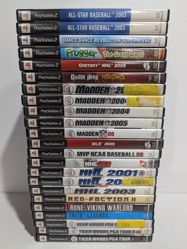 Sony Playstation 2 PS2 Cheap Value Affordable Games Tested Resurfaced ...