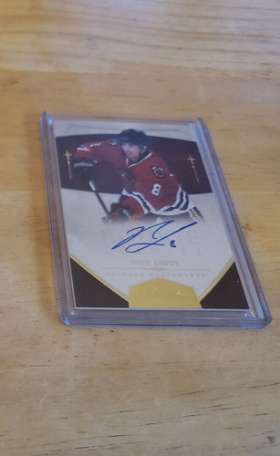 2010-11 Dominion Gold NICK LEDDY #166 Rookie Card RC Autograph #14/25 ...